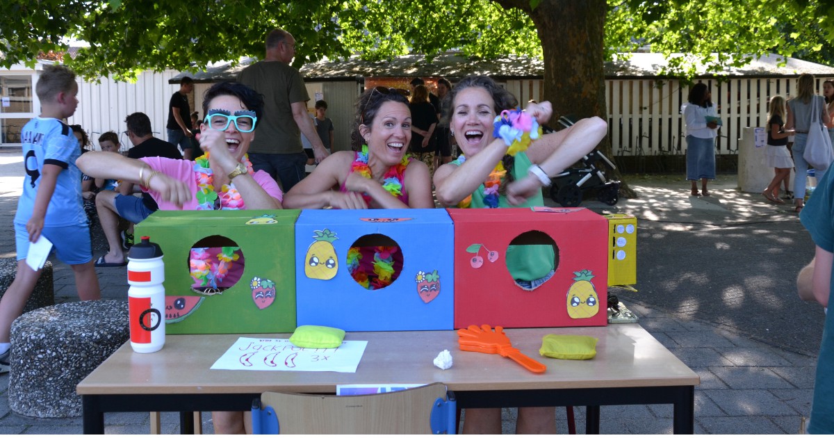 Leerlingen De Zaaier Nieuwleusen rennen voor sportmaterialen