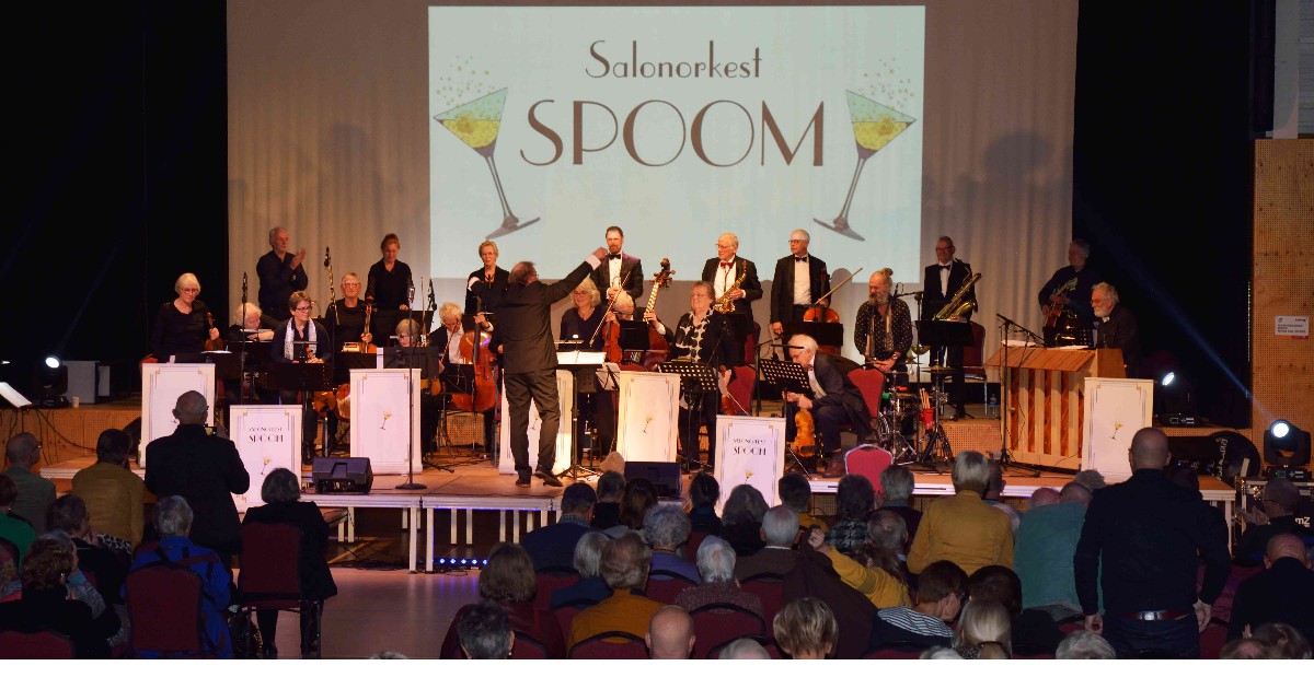 Spoom viert jubileum met muziek, zang en lachen