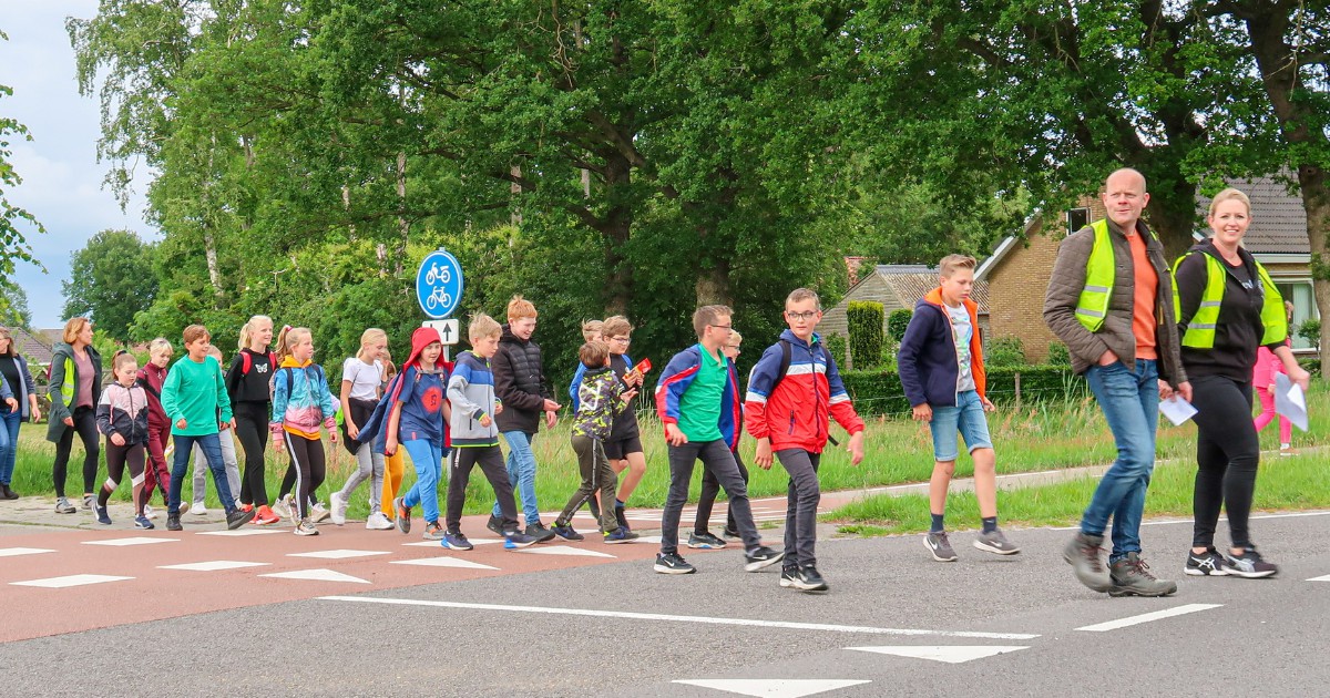 Avond4daagse in Nieuwleusen in voorbereiding