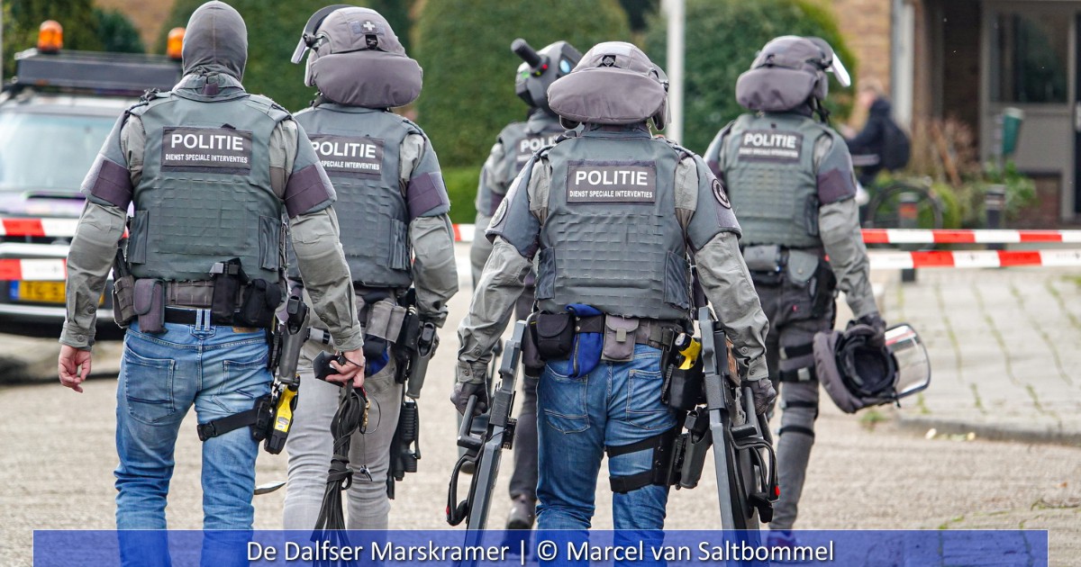 Inzet DSI (dienst speciale interventie) politie