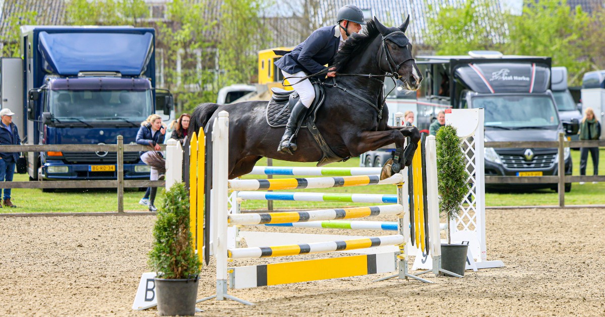 Concours bij Hippisch Nieuwleusen in paasweekend