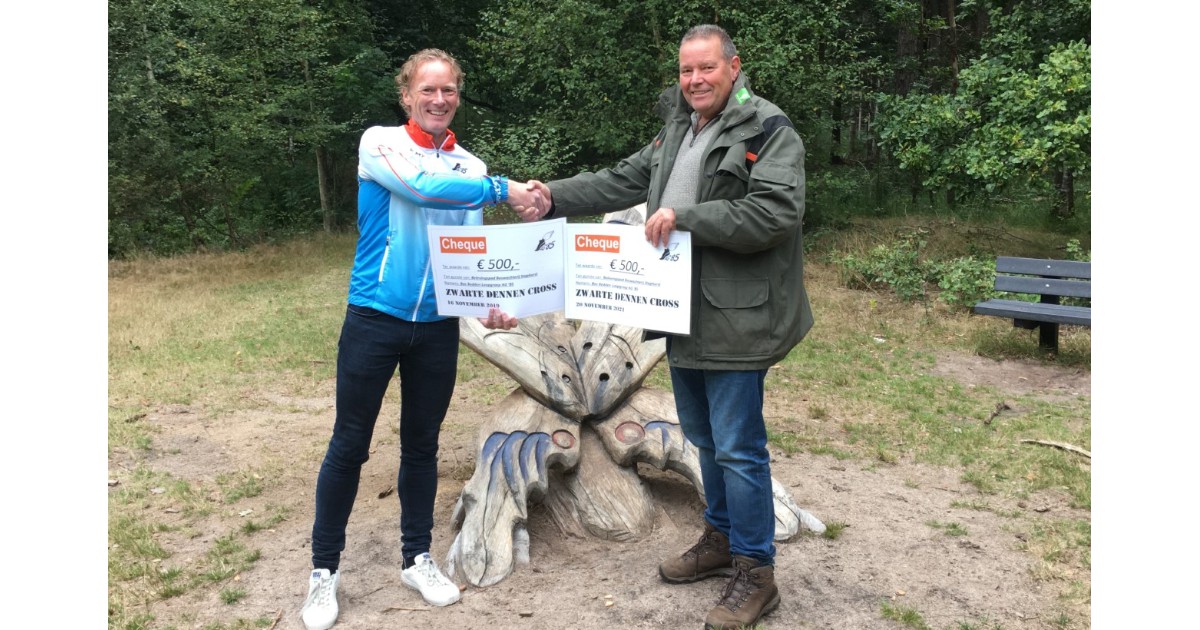 Zwarte Dennen Cross levert 1000 euro op voor Belevingspad